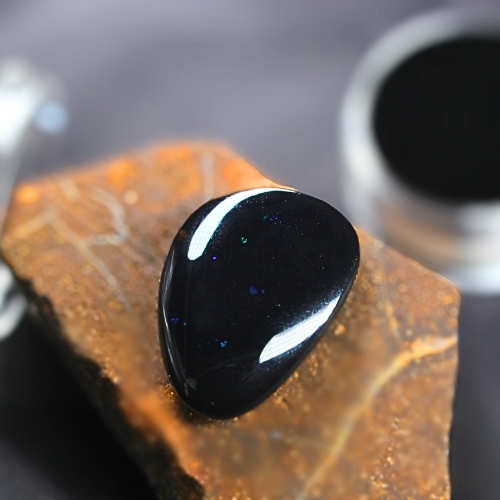 Gothic Lightning Ridge Black Opal 21 ct - Aussie Opals