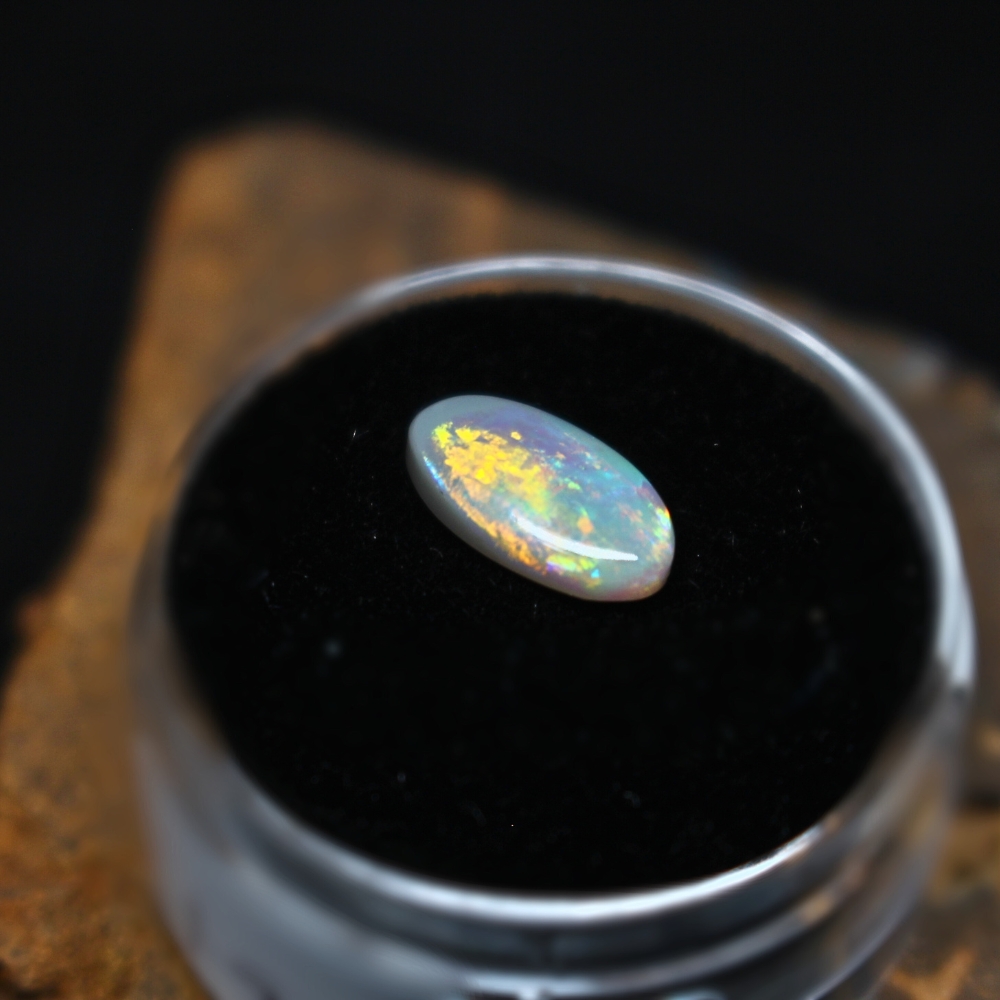 Impressive Lightning Ridge Dark Opal 1.15 Ct - Aussie Opals