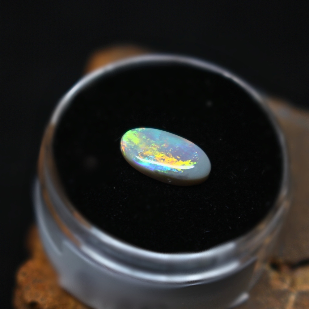 Impressive Lightning Ridge Dark Opal 1.15 Ct - Aussie Opals