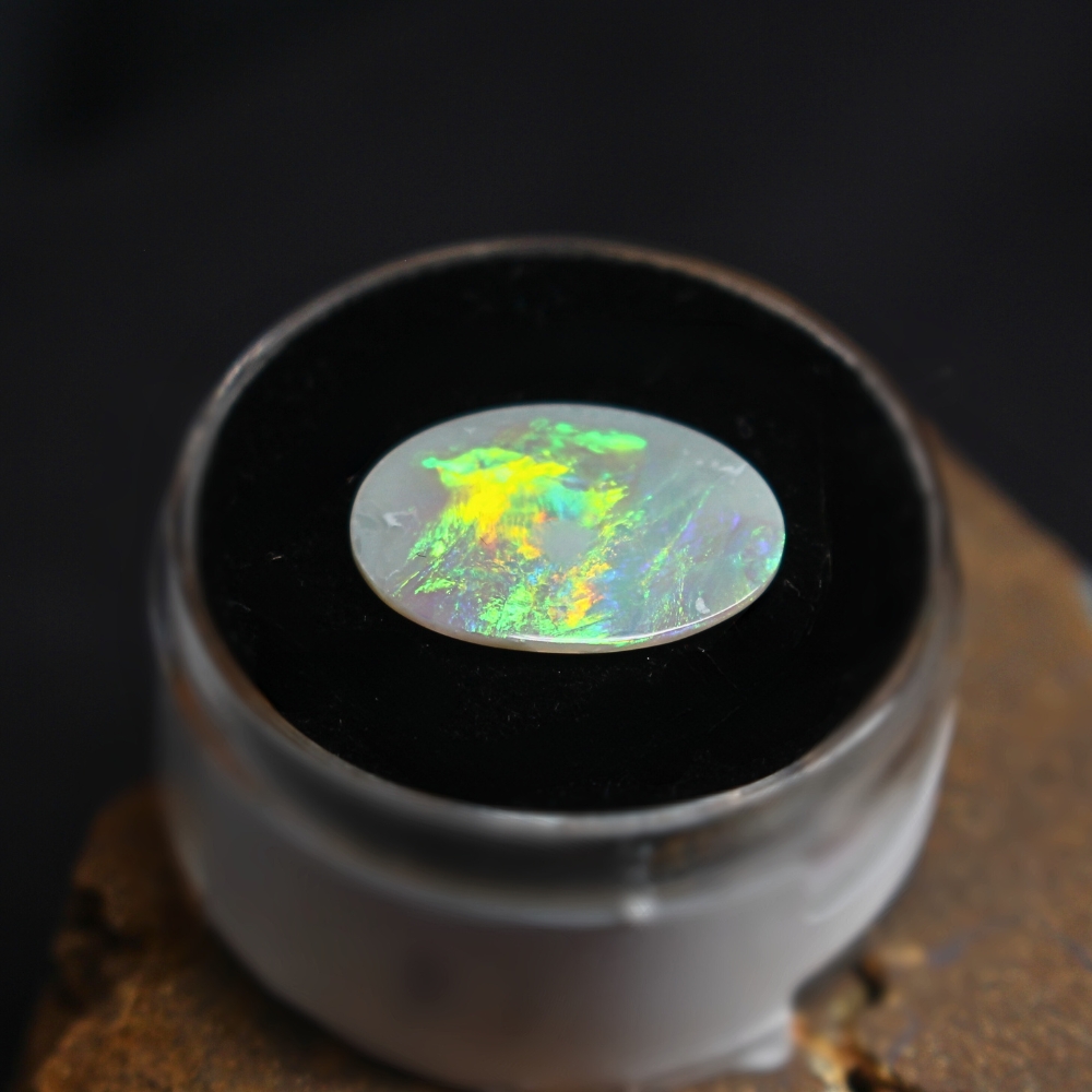 Authentic Lightning Ridge Dark Opal 2 ct - Aussie Opals