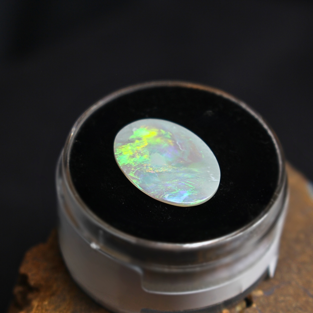 Authentic Lightning Ridge Dark Opal 2 ct - Aussie Opals