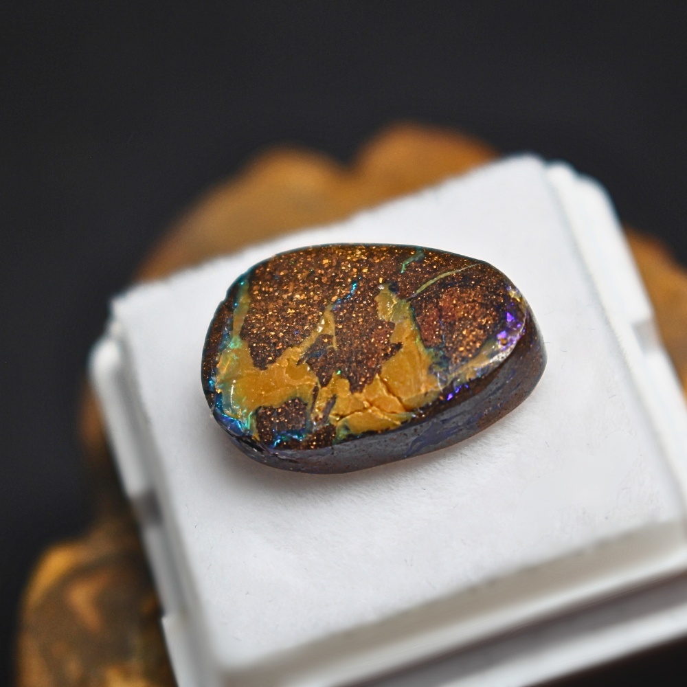 Heavenly Queensland Boulder Opal 8.80 Ct - Aussie Opals