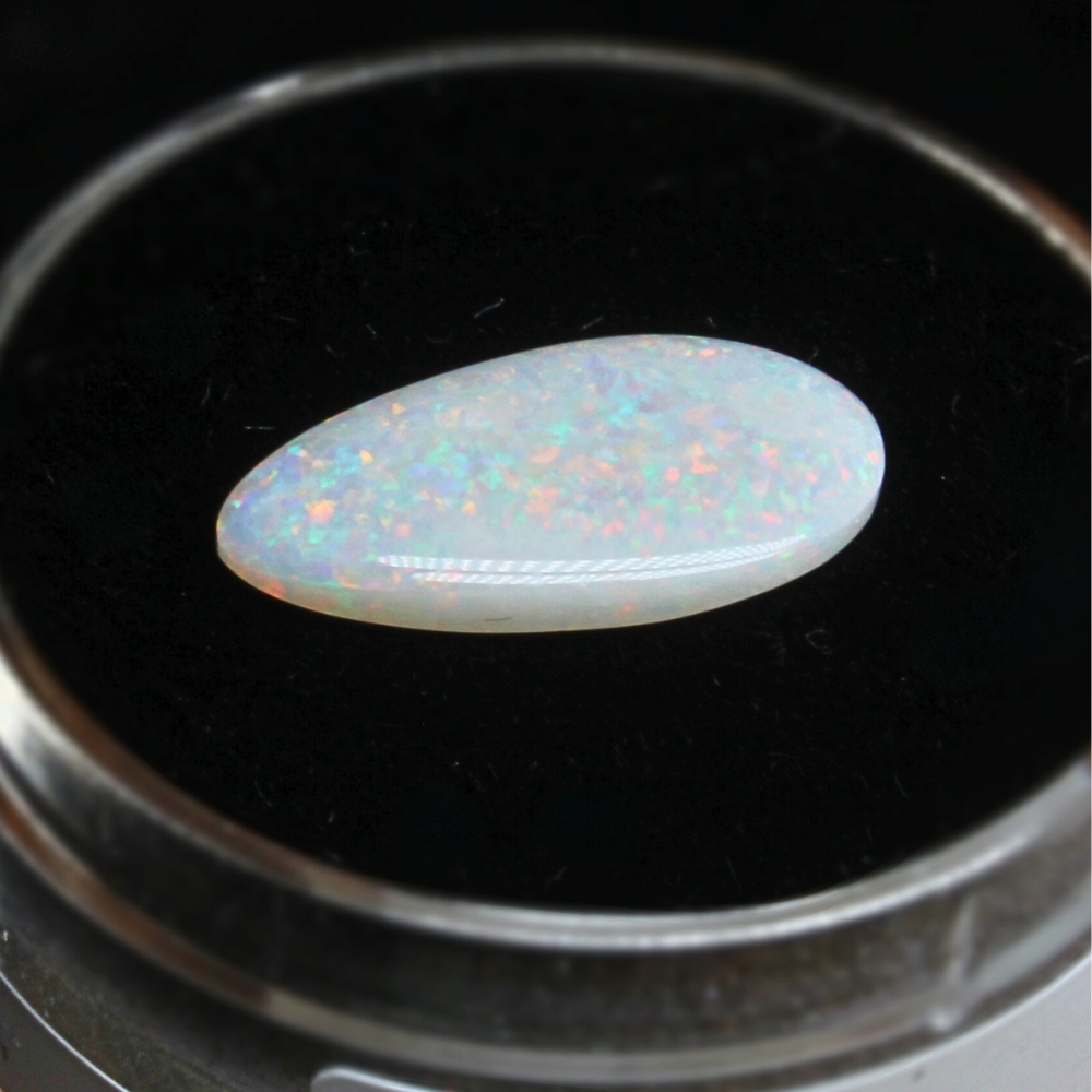 Stunning Lightning Ridge White Opal 1.70 ct - Aussie Opals
